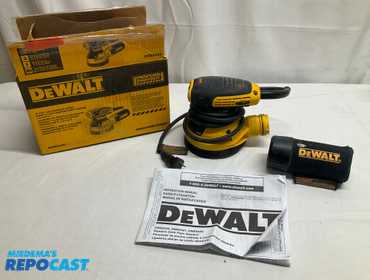 Repocast.com® | DeWalt 5" Variable-Speed Random Orbit...