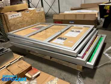 Repocast.com® | Skid lot of (5) quartet display...