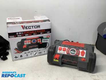 Repocast.com® | Vector 6 in 1 portable power box with...