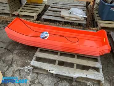 Repocast.com® | (4) New toboggan sleds, ESP. 66"...