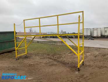 Repocast.com® | Metal Frame Raised Platform on Casters...