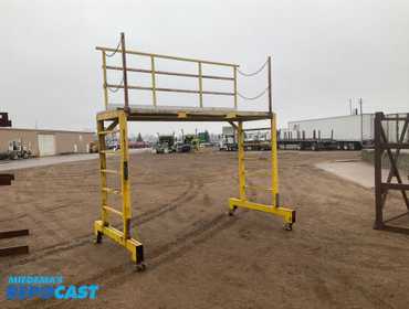 Repocast.com® | Metal Frame Raised Platform on Casters...