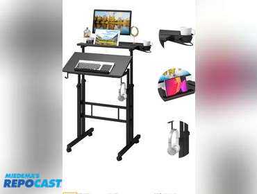 Repocast.com® | Klvied Adjustable Height Standing Desk...