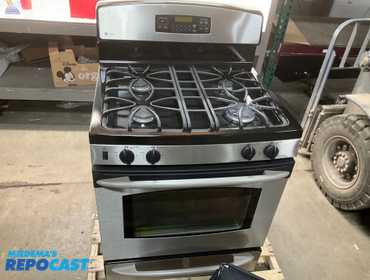 Repocast.com® | 30” GE Profile natural gas cook stove.