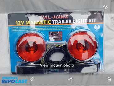 Repocast.com® | New 12V Magnetic Trailer Light Kit...