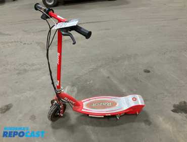 Repocast.com® | Razor E100 Series Red Electric Scooter...