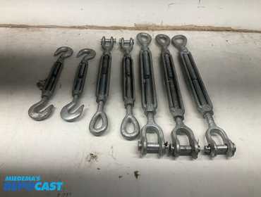 Repocast.com® | Large turnbuckles, new/old stock. (3)...