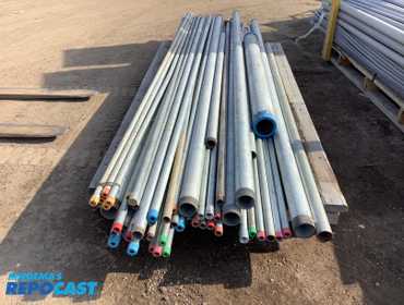 Repocast.com® | Skid of Electrical Metal Conduit Tubes