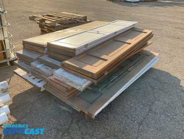 Repocast.com® | Skid of wooden doors, includes Bi-fold...