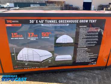 Repocast.com® | New TMG Industrial 30x40 Tunnel...