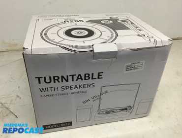 Repocast.com® | R612 3-Speed Vinyl Record Turntable...