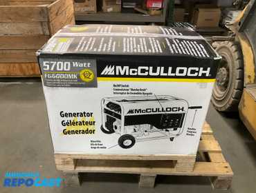 Repocast.com® | 5700 Watt McCulloch portable gas...