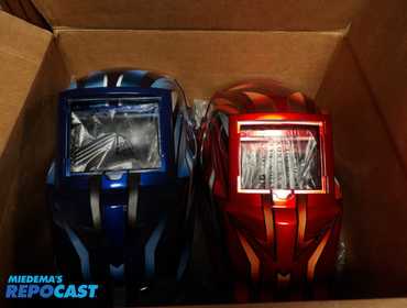 Repocast.com® | Lot of (6) New welding helmet-less...