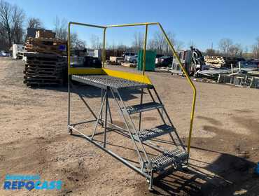 Repocast.com® | Uline 50° Angle Rolling Ladder with...