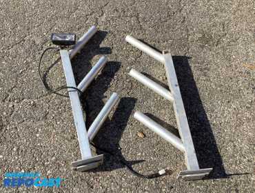 Repocast.com® | Lot of (2) 3-pole aluminum rod trees