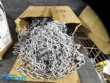 Repocast.com® | Lot of (2) Peerless; 100ft chain, lock...