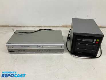 Repocast.com® | Lot of (1) Philips DVP620VR/17 Video...