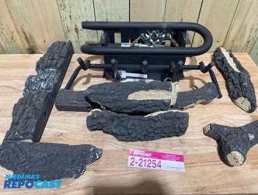 Repocast.com® | Gas Fireplace allen + roth 24.25-in...