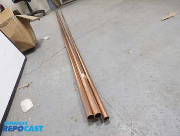 Repocast.com® | Lot of (3) streamline; copper tubing 3...