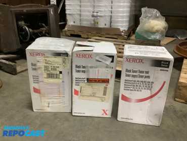 Repocast.com® | Lot of (3) Xerox black toner 6R1046