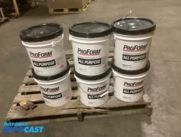 Repocast.com® | Skid lot of (6) buckets of ProForm All...