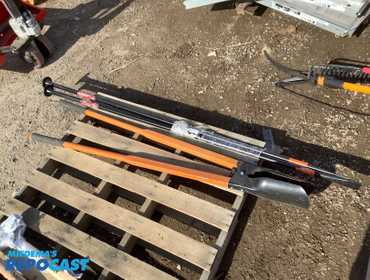 Repocast.com® | Lot of (1) Husky 47” Post Hole Digger...