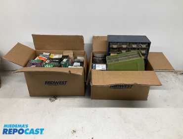 Repocast.com® | (2) boxes of bolts & fasteners. (1...