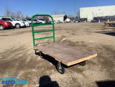 Repocast.com® | U-Line wooden bed rolling cart....