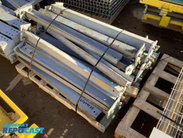 Repocast.com® | Skid lot of Steel Structural Support...