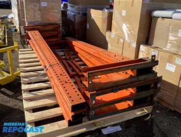 Repocast.com® | Skid of (6) Large 144” Steel Pallet...