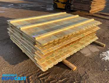 Repocast.com® | (15) Wood Dog Ear Fence Panels, 8’...