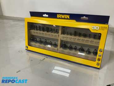 Repocast.com® | Irwin #1901049 30pc router bit set