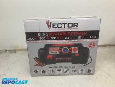 Repocast.com® | Vector 6 in 1 portable power pack,...