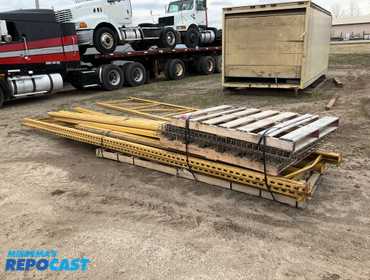 Repocast.com® | Lot of Keystone Style Pallet Racking,...