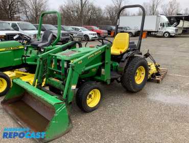 Repocast.com® | John Deere 4100 compact tractor HST....