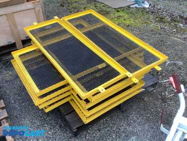 Repocast.com® | Angle iron frames with expanded metal ...