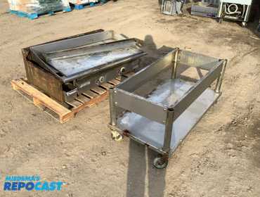 Repocast.com® | Keating flat top grill w/ stand