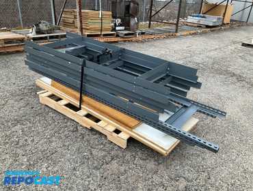 Repocast.com® | Skid of ULINE Metal Shelving, includes...