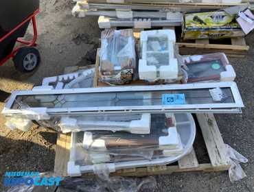 Repocast.com® | Skid of assorted size and style windows