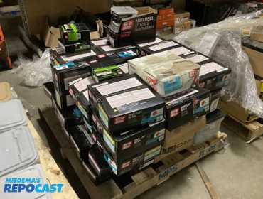 Repocast.com® | Skid of Grip Rite Cap Nails, Round...