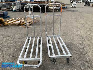 Repocast.com® | (2) Aluminum L carts. Roll and work nice