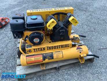 Repocast.com® | Titan Industrial 5.5HP, 8 gallon Air...