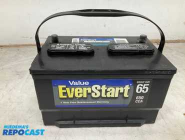 Repocast.com® | Value Everstart battery. Group size 65...