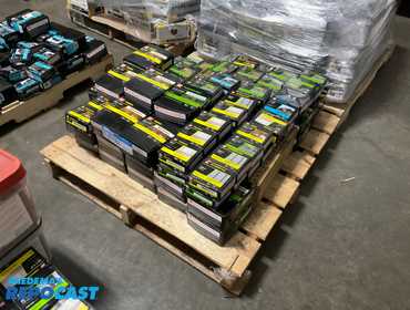 Repocast.com® | Skid lot of various nails including...