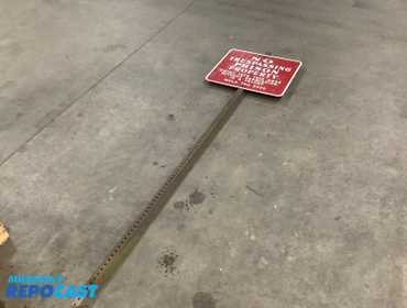 Repocast.com® | Lot of (1) No Trespassing Prison...