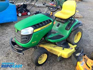 Repocast.com® | John Deere D170 Riding Lawn Mower