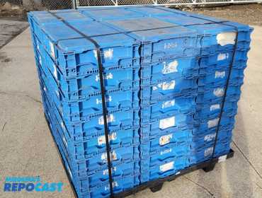 Repocast.com® | Strait-Wall Stackable Part Totes/...