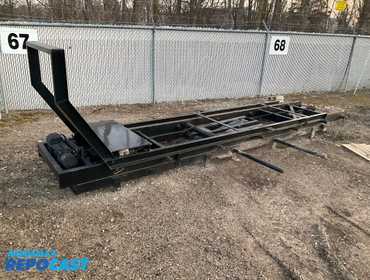 Repocast.com® | Lot of (1) Truck Roll off Frame with...