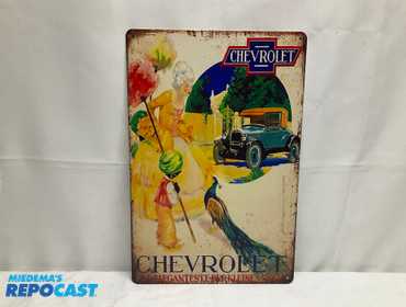 Repocast.com® | New Chevrolet metal sign with pre...