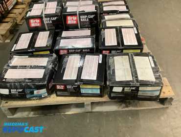 Repocast.com® | Skid lot of assorted nails and screws...